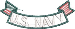 US Navy Embroidery Design | EmbroideryDesigns.com