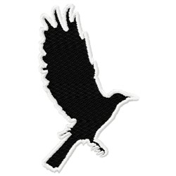 Free Flying Bird Embroidery Design | EmbroideryDesigns.com