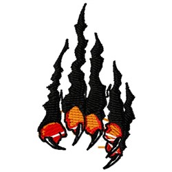 Ripping Claw Embroidery Design | EmbroideryDesigns.com