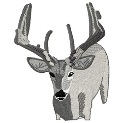 Buck Embroidery Design | EmbroideryDesigns.com