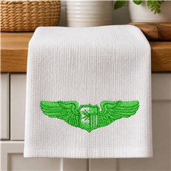 Half Navigator Half Pilot Wings Embroidery Design | EmbroideryDesigns.com
