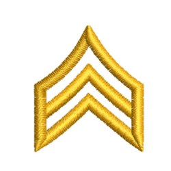 Corporal Embroidery Design | EmbroideryDesigns.com