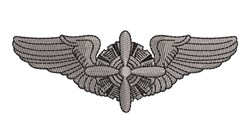 Flight Engineer Embroidery Design | EmbroideryDesigns.com