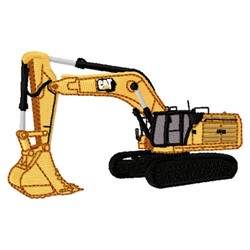 Front End Loader Embroidery Design | EmbroideryDesigns.com