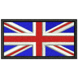 British Flag Embroidery Design | EmbroideryDesigns.com