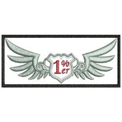 1 Er Patch Embroidery Design | EmbroideryDesigns.com
