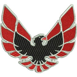 1970 Firebird Decal Embroidery Design | EmbroideryDesigns.com