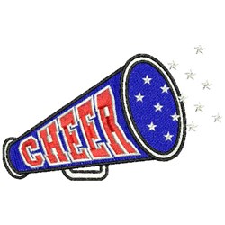 Cheer Embroidery Design | EmbroideryDesigns.com