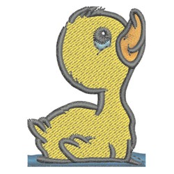 Duckling Embroidery Design | EmbroideryDesigns.com