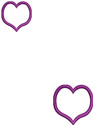 Heart Outline Embroidery Design | EmbroideryDesigns.com