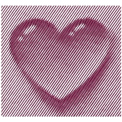 Heart Bubble Embroidery Design | EmbroideryDesigns.com