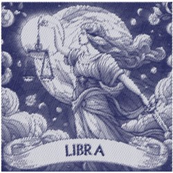 LIBRA Embroidery Design | EmbroideryDesigns.com