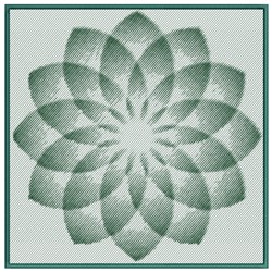 FLOWER OF LIFE Embroidery Design | EmbroideryDesigns.com