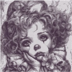 LITTLE CLOWN Embroidery Design | EmbroideryDesigns.com