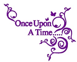 Once Upon A Time Embroidery Design | EmbroideryDesigns.com