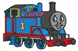 Thomas The Train Embroidery Design | EmbroideryDesigns.com