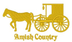 Amish Country Embroidery Design | EmbroideryDesigns.com
