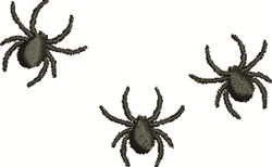 Small Spiders Embroidery Design | EmbroideryDesigns.com