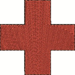 Red Cross Embroidery Design | EmbroideryDesigns.com