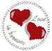 Free LOVE IS FOREVER Embroidery Design | EmbroideryDesigns.com