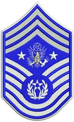 Air Force Chief Master Sergeant Embroidery Design | EmbroideryDesigns.com