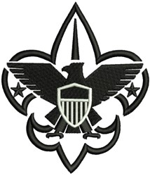 Boy Scouts Logo Embroidery Design | EmbroideryDesigns.com