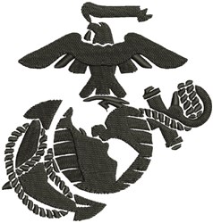 Marine Corps Embroidery Design | EmbroideryDesigns.com