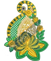 Free Floral Swirl Embroidery Design | EmbroideryDesigns.com