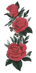 Roses Embroidery Design | EmbroideryDesigns.com