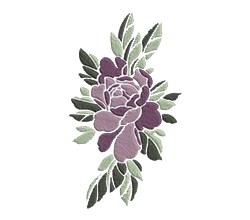 Rose Embroidery Design | EmbroideryDesigns.com