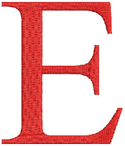 Epsilon Embroidery Design | EmbroideryDesigns.com