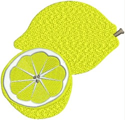 Lemon Embroidery Design | EmbroideryDesigns.com