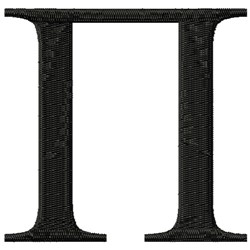 Pi Embroidery Design | EmbroideryDesigns.com