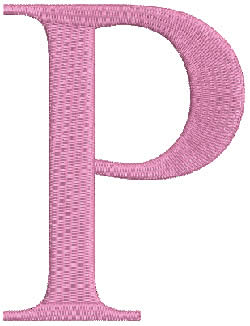 Rho Embroidery Design | EmbroideryDesigns.com