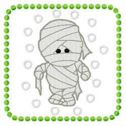 Mummy Block Embroidery Design | EmbroideryDesigns.com