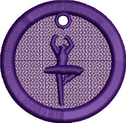 FSL Ballerina Embroidery Design | EmbroideryDesigns.com