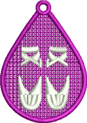 FSL Ballet Shoes Embroidery Design | EmbroideryDesigns.com