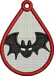 FSL Bat Embroidery Design | EmbroideryDesigns.com