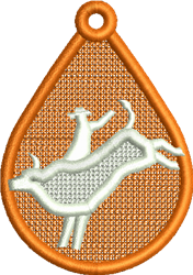 FSL Rodeo Bull Rider Embroidery Design | EmbroideryDesigns.com