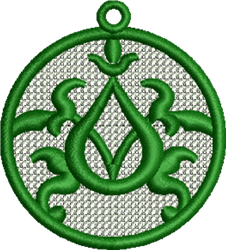 Round FSL Embroidery Design | EmbroideryDesigns.com