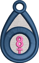 FSL Gender Symbols Embroidery Design | EmbroideryDesigns.com