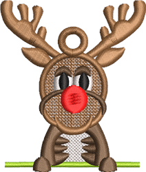 Rudolph Embroidery Design | EmbroideryDesigns.com
