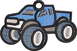 FSL Truck Embroidery Design | EmbroideryDesigns.com