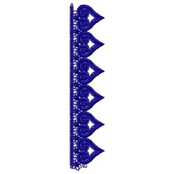 FSL Border Trim Embroidery Design | EmbroideryDesigns.com