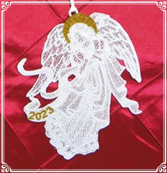 FSL 2023 Angel Embroidery Design | EmbroideryDesigns.com