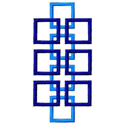 Geometric Border Embroidery Design | EmbroideryDesigns.com
