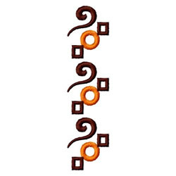 Geometric Border Embroidery Design | EmbroideryDesigns.com