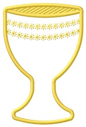 Chalice Embroidery Design | EmbroideryDesigns.com