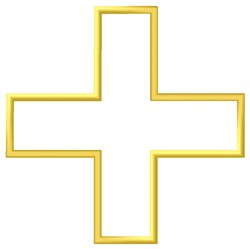 Greek Cross Border Embroidery Design | EmbroideryDesigns.com