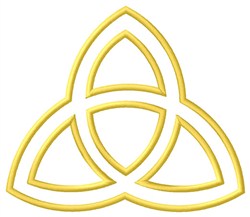 Trefoil Embroidery Design | EmbroideryDesigns.com